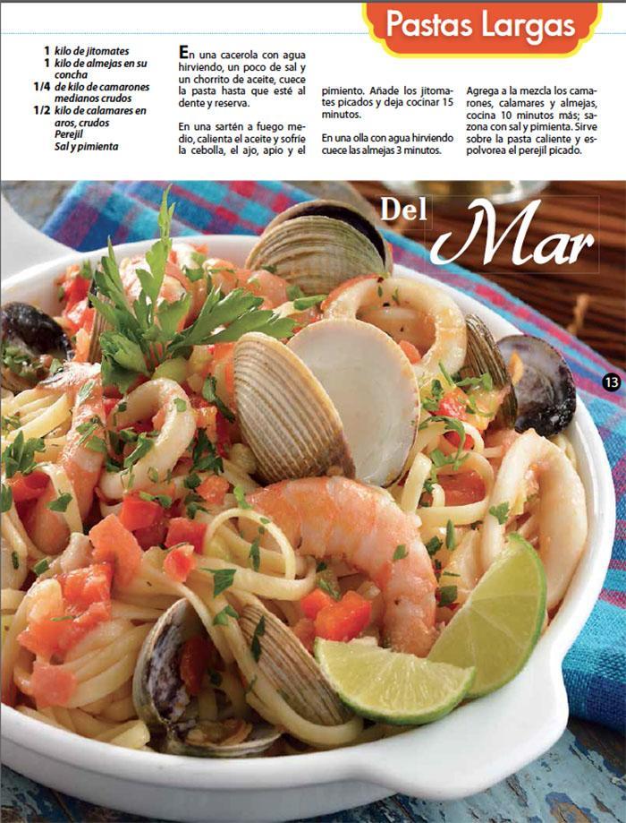 Caprichos y Antojos 118 - Pastas con mariscos y pescados - Formato Dig ...