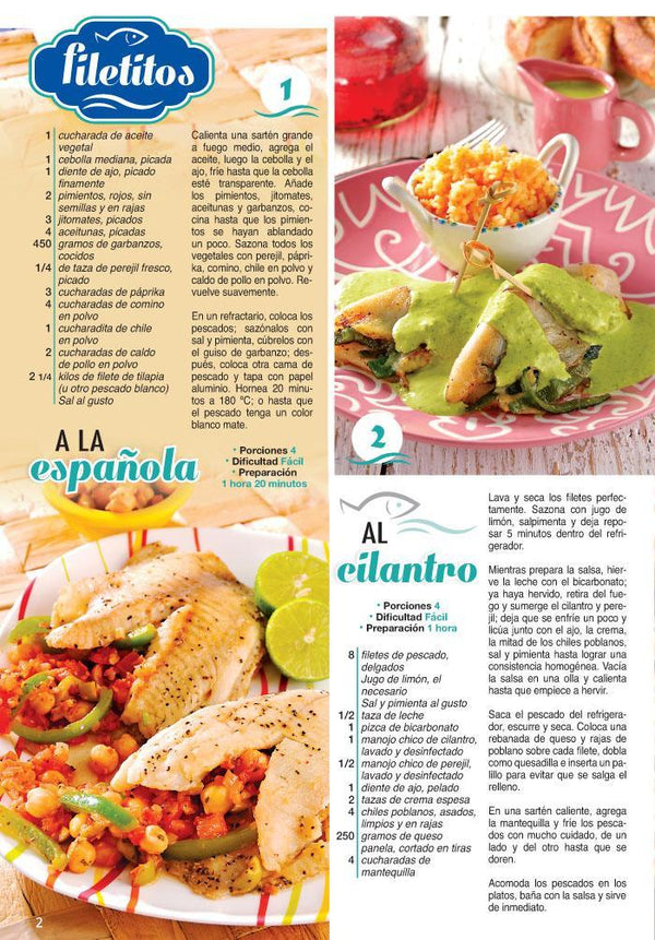 Caprichos y Antojos Especial 83 - Filetitos, mojarras y tacos - Format ...