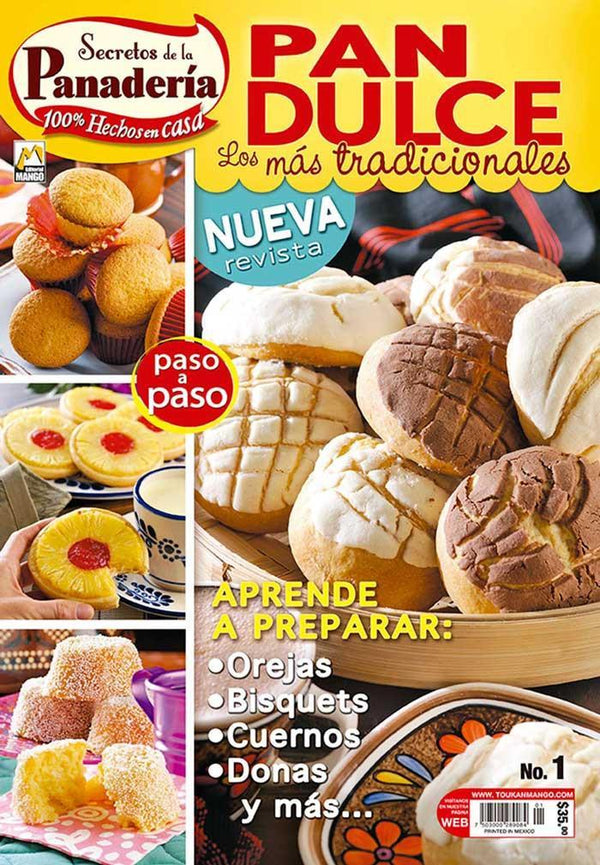 Secretos de la Panadería 01 - Pan Dulce los más tradicionales - Format ...